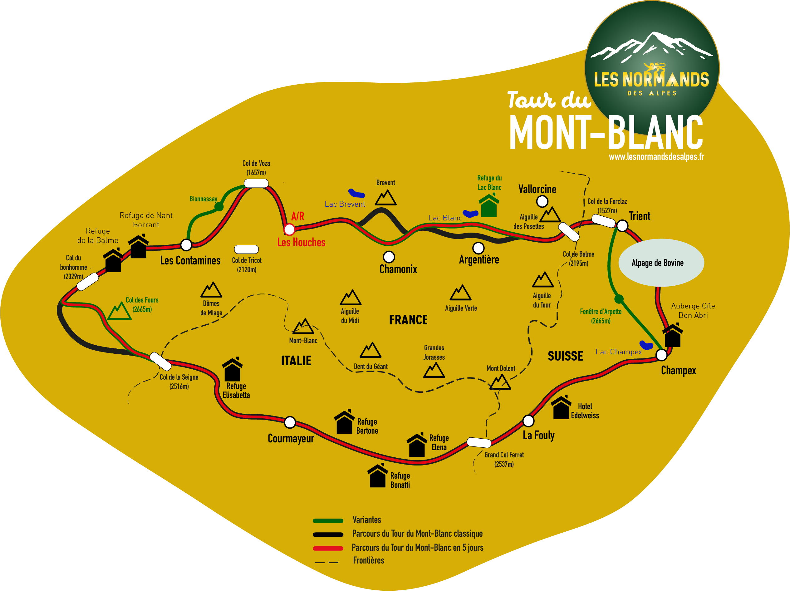 TMB : Etapes, infos et retour d'expérience sur 5 jours